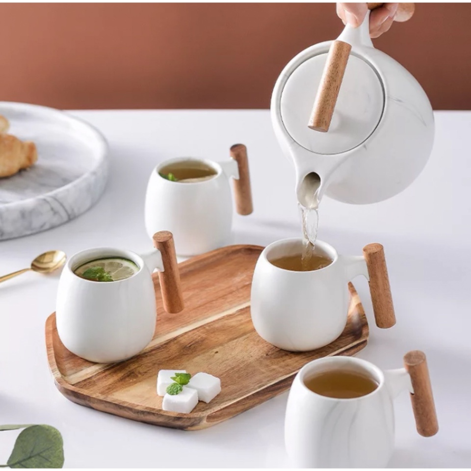 Marble tea set – VoguishHome